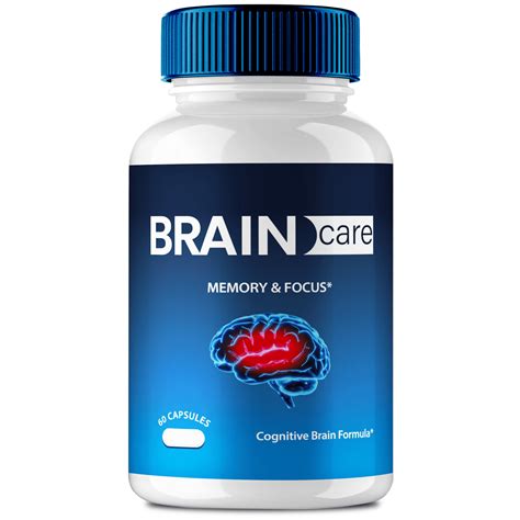 Brain Care Supplements For Memory And Focus Capsules Braincare Advanced Formula Nerve Health