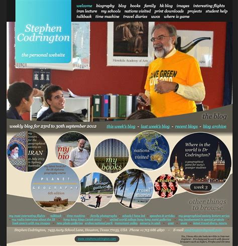 Time Machine Stephen Codrington Web Archive