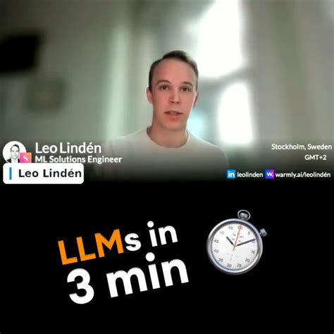 Leo Lindén On Linkedin Generativeai Ai Machinelearning