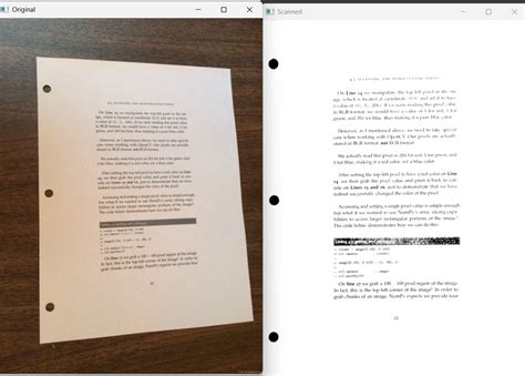 Opencv篇——项目（二）ocr文档扫描opencv文档 Csdn博客