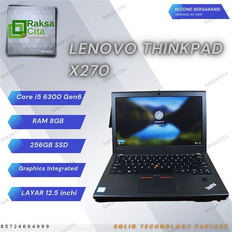 Jual Lenovo Thinkpad X I Gb Ssd Gb Shopee Indonesia