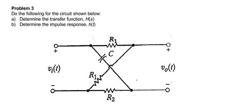 solved problem 3 do the following for the circuit shown below a