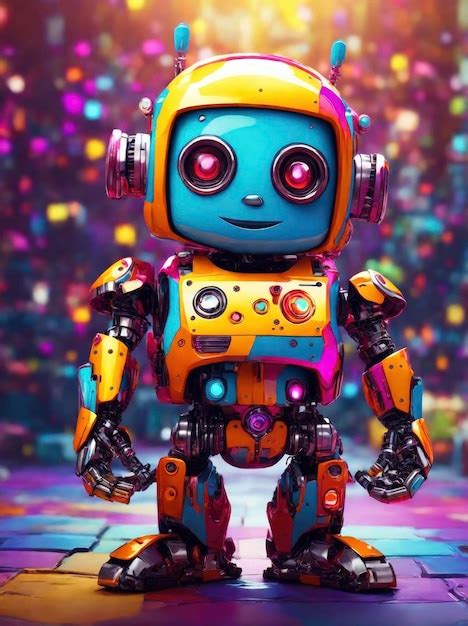 Premium Ai Image Exploring An Rc Cute Robot Fantasy