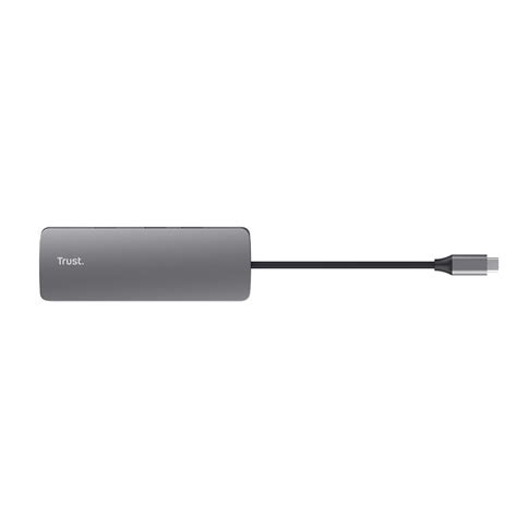 Dalyx 8 In 1 Multiport Adapter Grey