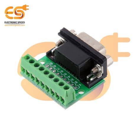 Buy Db9 Male Screw Terminal To Rs232 Rs485 Conversion Board At Electronic Spices