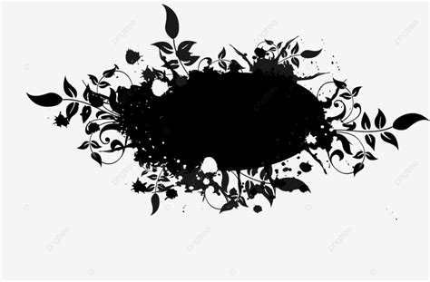 Grunge Youth Silhouette Png Images Grunge Element For Design Floral