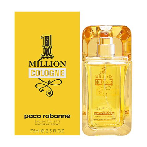 Paco One Million Cologne 2 5 Eau De Toilette Spray For Men Scentsworld