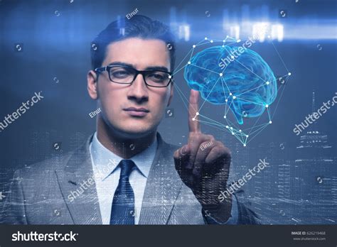 Artificial Intelligence Brain Over 82615 Royalty Free Licensable