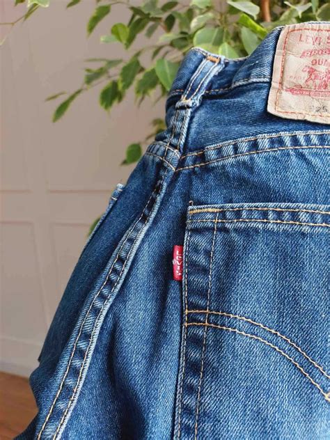 Джинси кльош вінтажні levi's винтажные джинсы levis 525 04 клеш: 800 ...