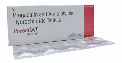 Pregabalin And Amitriptyline Hydrochloride Tablet 75 Mg At ₹ 99stripe In Mumbai
