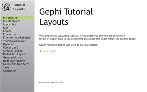 gephi consortium presentations
