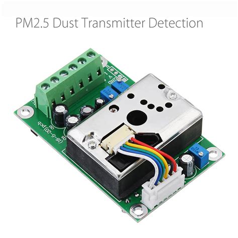 PM Detector Dust Transmitter High Precision Dust Sensor Module Dust Concentration V