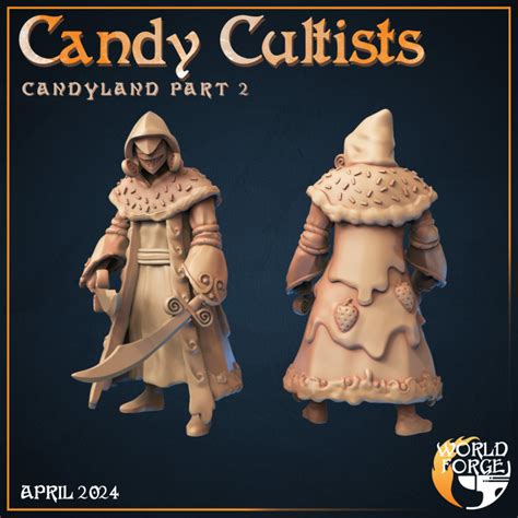 3d Printable Candy Characters By Embernell Studio
