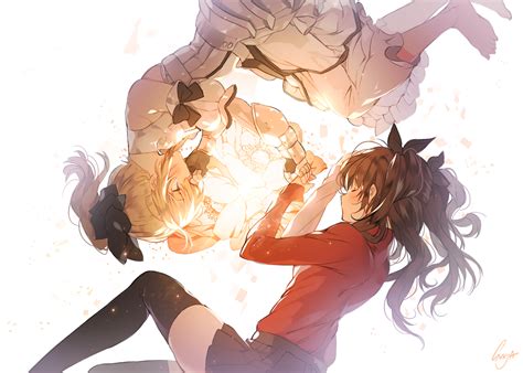 Rin X Saber Fate Rawwnime