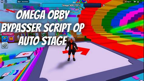 O Mega Obby Auto Stage Bypass Script Youtube