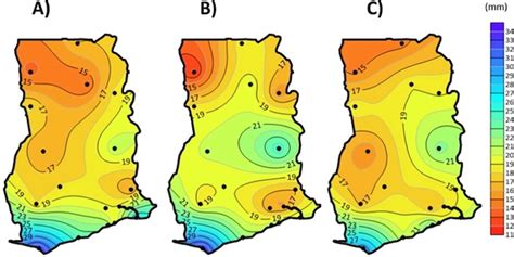spatial and temporal variability in the characteristics of extreme
