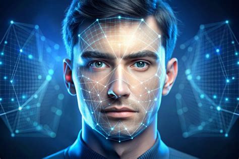 3d Face Recognition Illustration Concept Of Facial Recognition Face Id System Biometric