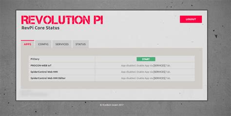 産業用raspberry Pi Revolution Pi Core 3でnode Redアップデートし起動するメモ 1ft