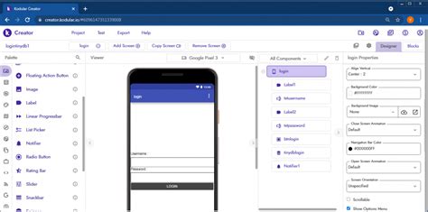 cara membuat sign up dan login dengan tinydb di kodular tutorial blok