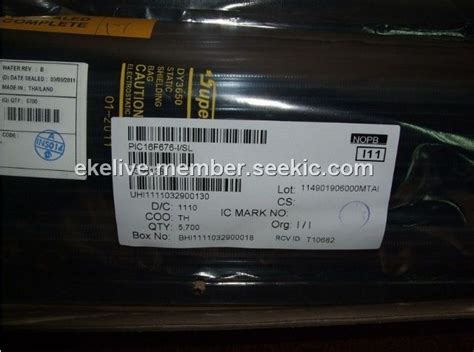pic16f676 i sl original supply us 0 1 0 67 [microchip] microchip