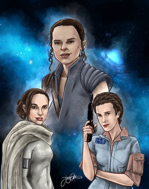 Padme Rey And Leia By Thejarett On Deviantart