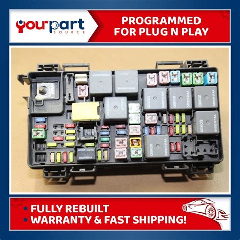 2010 Journey Caravan Tipm Temic Integrated Fuse Box Module 04692305
