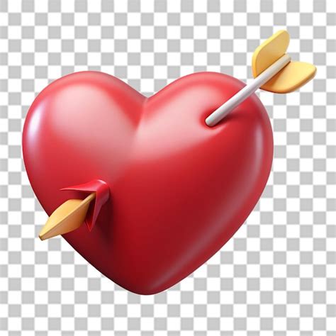 Imágenes De Corazon Flechado 3d Descarga Gratuita En Freepik