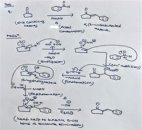 [Solved] Help. 4, The aldol condensation seen in lecture started with an a,... | Course Hero