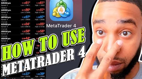 How To Use Metatrader 4 Mt4 For Beginners Tutorial Youtube