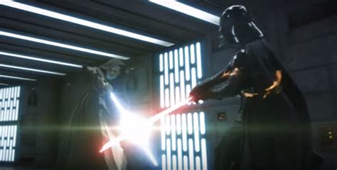 Amazing Recreation Of The Obi Wan Vs Darth Vader Fight Scene From A New Hope Geeks Are Sexy