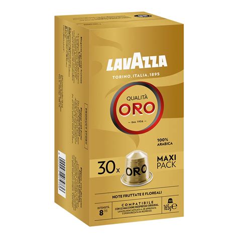 Lavazza Qualità Oro Confezione Grande 30 Capsule Per Nespresso Per