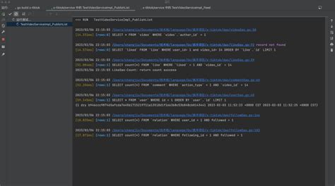 DeBug记录 青训营笔记这是我参与第五届青训营 伴学笔记创作活动的第 天 videoService和likeS 掘金