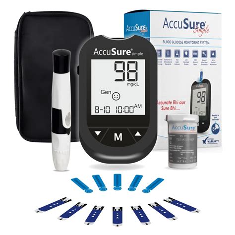 Accu Sure Blood Gluco Strips For Accurate Sugar Level Measurement