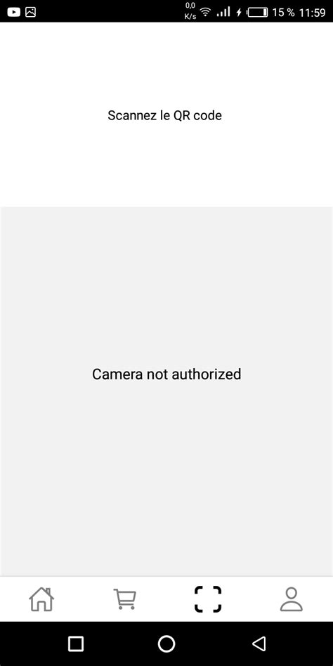 How To Allow The User To Activate The Camera Permissions If He Deny It At The First Time