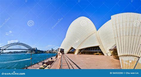 View Of Sydney Opera House And Harbor Bridge Editorial Image Image Of