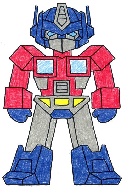 Optimus Prime Drawing Easy Artofit