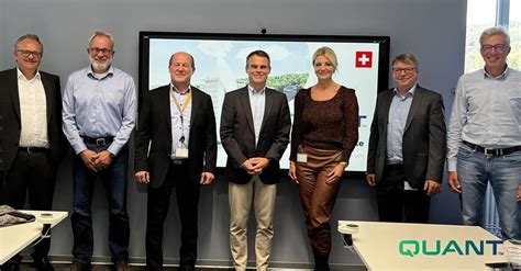 Quant And Accelleron Executives Meeting In Baden Quant