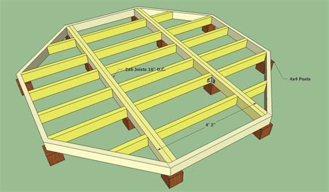 Floating Deck Plans Free HowToSpecialist DIY Plans