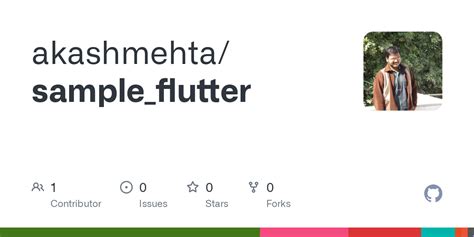 Github Akashmehta Sample Flutter