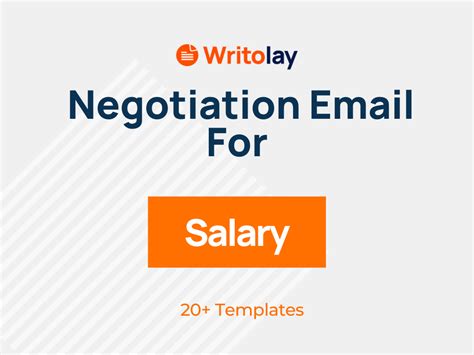 Salary Negotiation Letter Templates Writolay