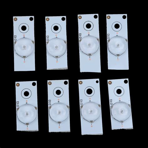 50pcs 3v Smd Lamp Beads With Optical Lens Fliter F Grandado