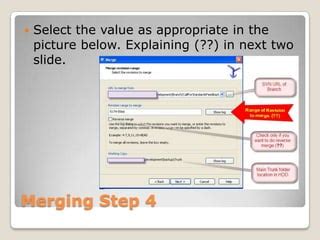 Five Steps To Svn Merging PPTX Technology Computing