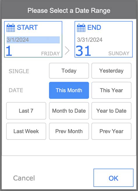 FREE FileMaker Add On Date Picker