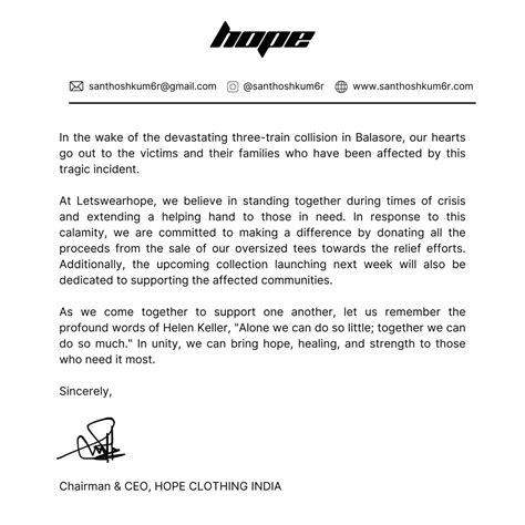 Santhoshkumar K On Linkedin Orissarailaccident Rebuildinglives Letswearhope