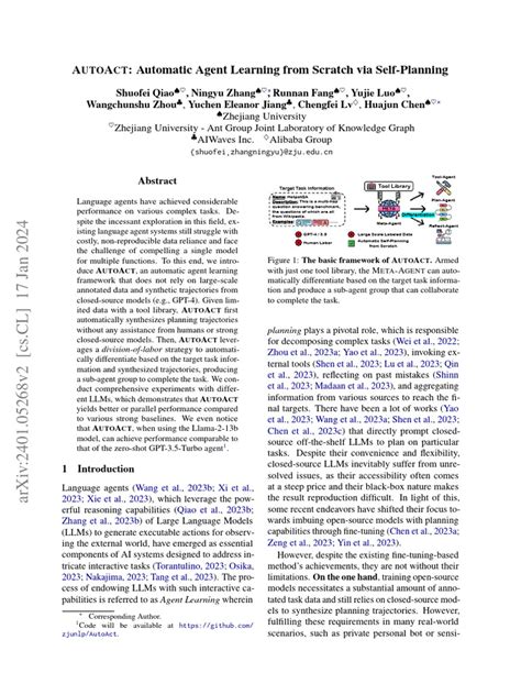 a a automatic agent learning from scratch via self planning pdf information databases