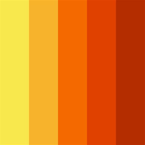 Paleta De Colores Solar Flare Spectrum