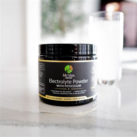 Electrolyte Powder With Potassium My Vida Origins