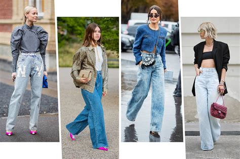 Хіт літа 2023 як і з чим поєднувати широкі джинси Wide Leg щоб мати стильний вигляд фото
