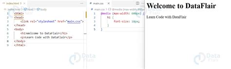 css syntax dataflair