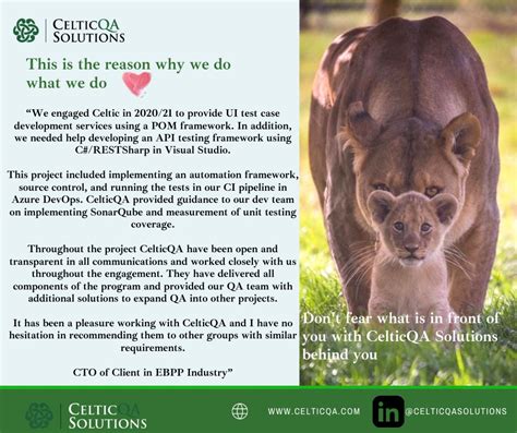 Celticqa Solutions On Linkedin Cioandleader Ctos Acceleratedigital Automationtesting Ebpp